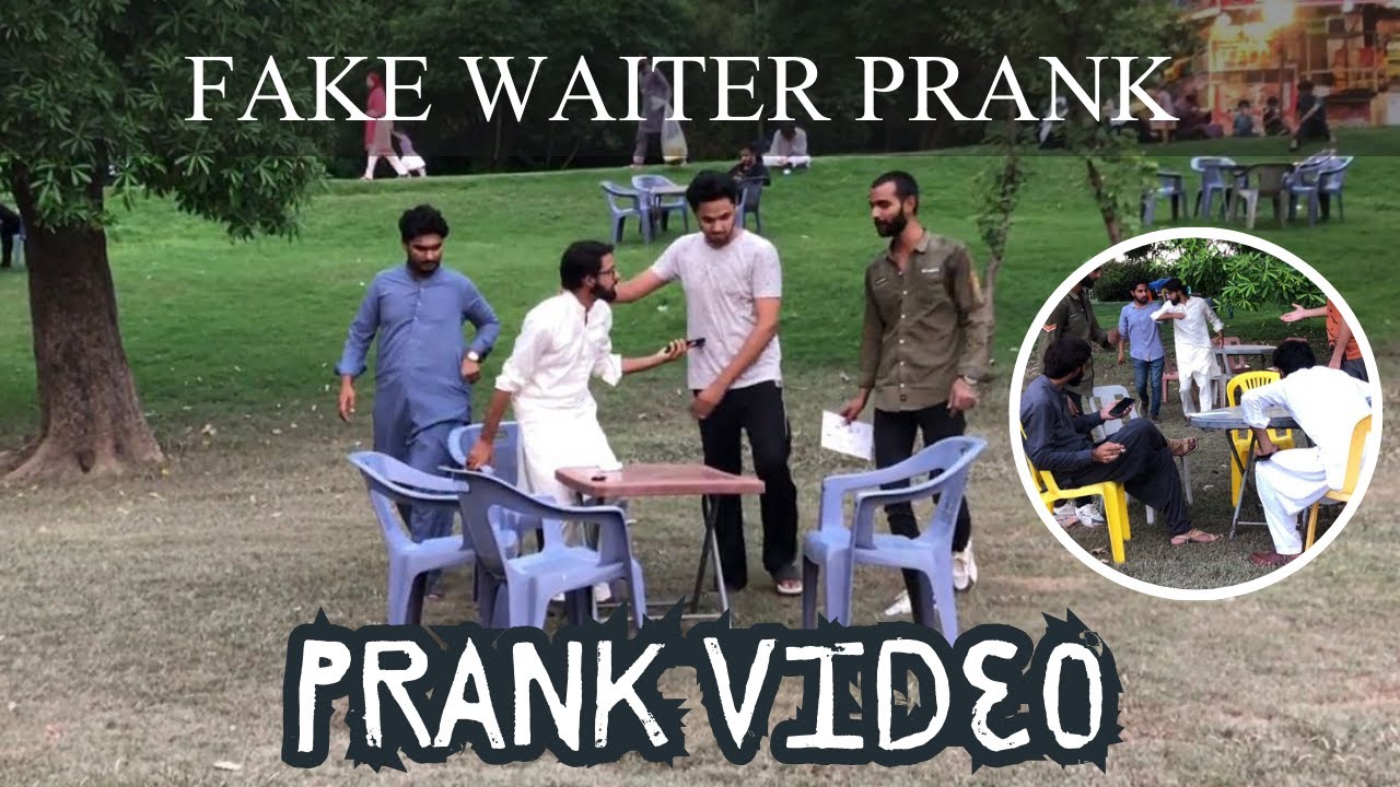 fake waiter prank |lahori chahizybaz | prank video - YouTube