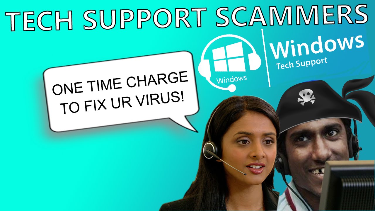 Tech Support Scams #1 - Scammer reacts to virus (MEMZ) - YouTube