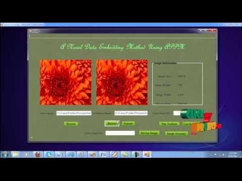 Final Year Projects | A Novel Data Embedding Method Using Adaptive Pixel Pair Matching - YouTube