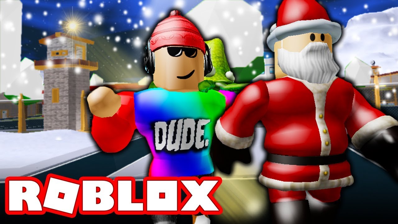 SANTA ESCAPES PRISON ! (A Roblox MOVIE) - YouTube