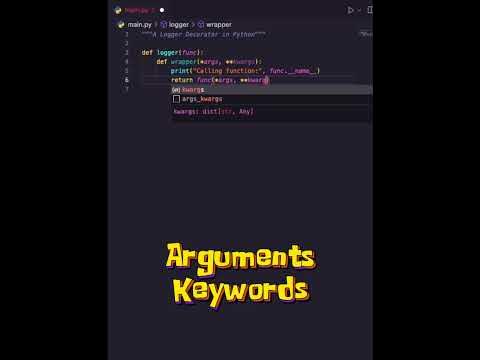 Boost Your Python Skills with @logger Decorator for Function Optimization #pythontutorial # ...