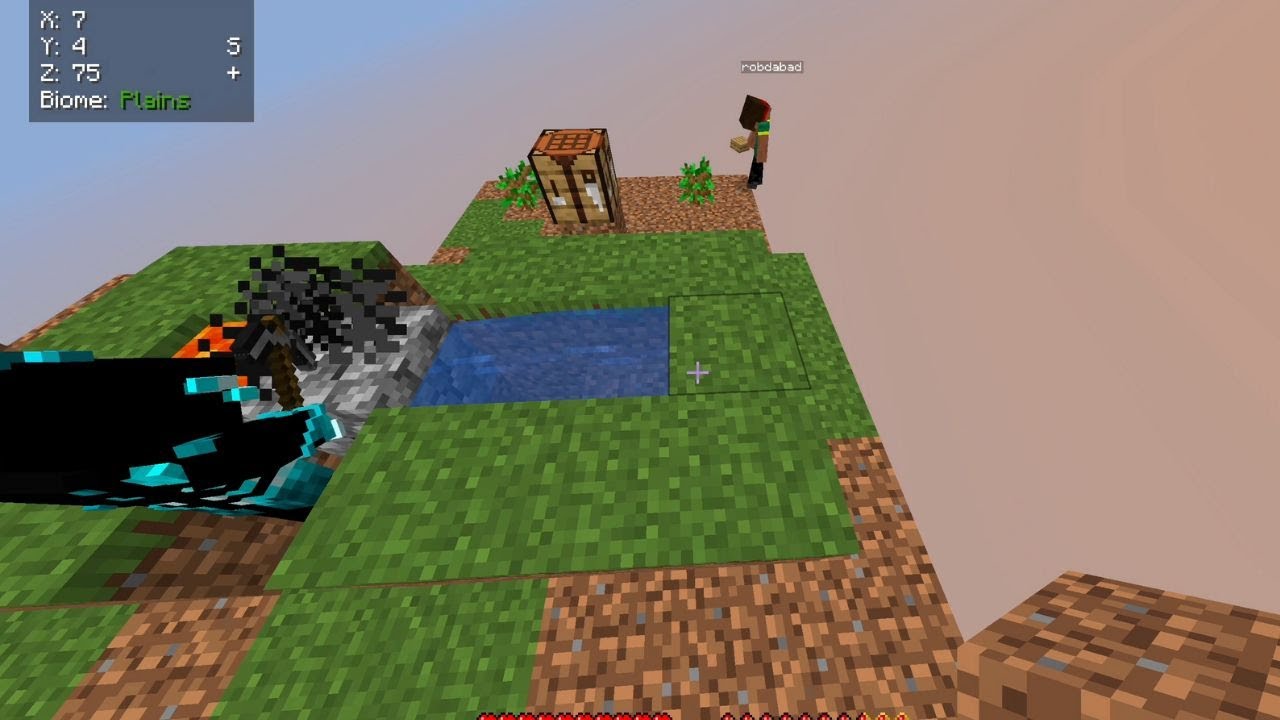 MINECRAFT 3 PLAYER SKY BLOCK!!! PT. 1, STARTING OUT. WITH @Grzyo AND ...