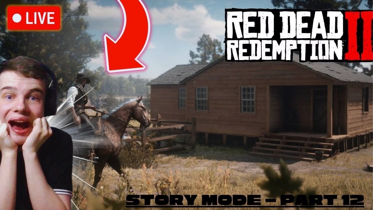 🔴LIVE! - Red Dead Redemption 2 - Story Mode Walkthrough Part 12 ...
