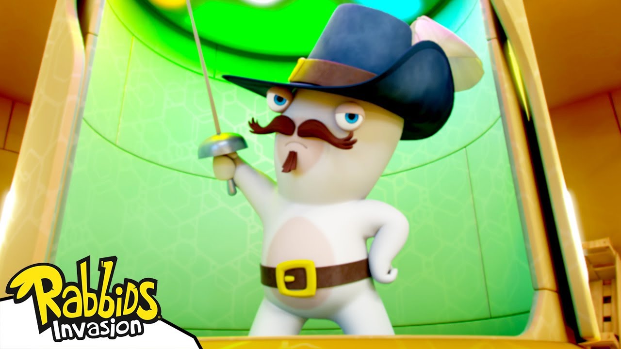 Rabbid-Musketier 🗡️ | Rabbids: Invasion der Rabbids 🐰 | Neue Episode ...