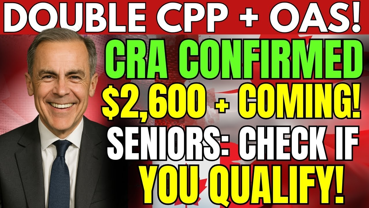 CPP + OAS DOUBLE PAYMENT ALERT: CRA Just CONFIRMED New Amounts for ...