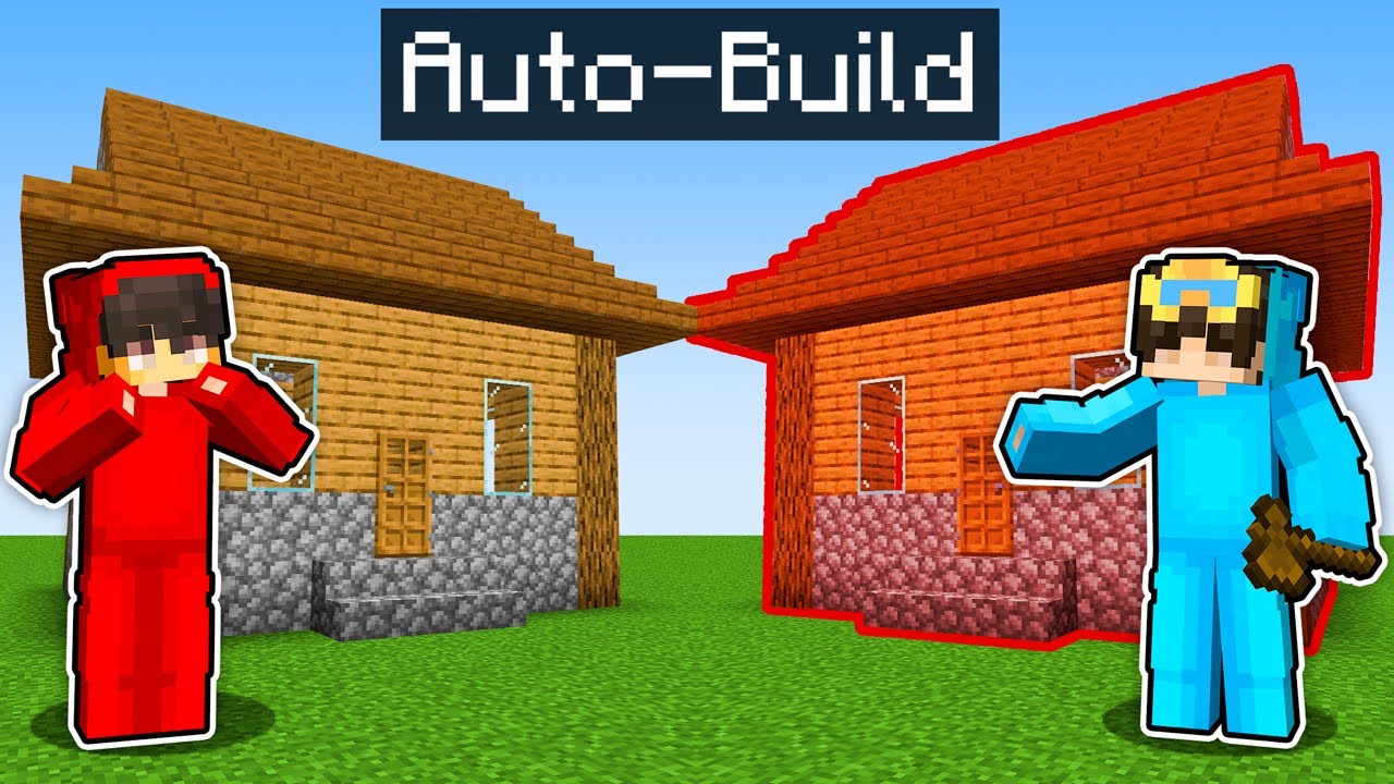 I Cheated with the AUTO BUILD MOD in a Building Challenge! - YouTube