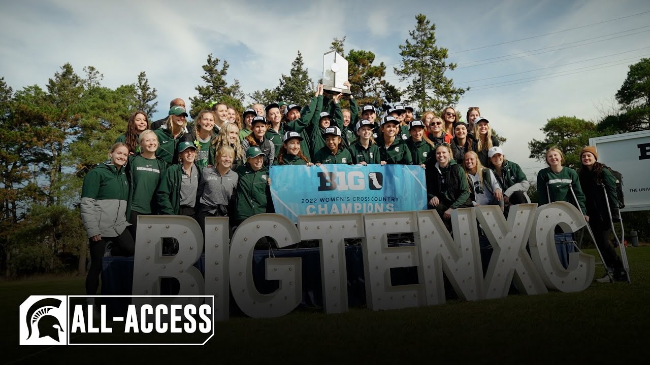 Big Ten Champions | Spartans All-Access | Women's Cross Country - YouTube