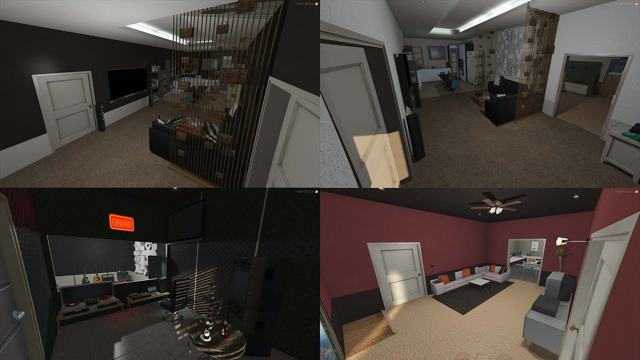 GTA V INTERIOR | APPARTMENTS | FIVeM MLO - YouTube