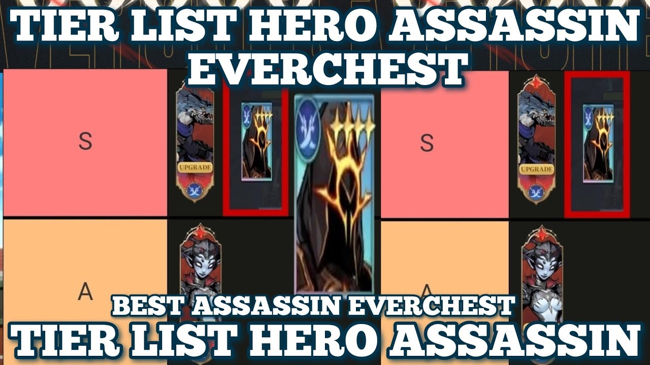 Tier List Hero Assassin EverChest 15000 Chest Giveaway 2024 ! Tips ...