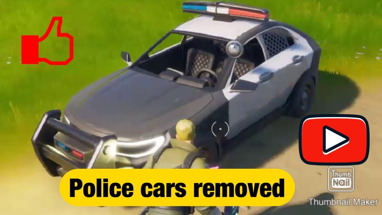 ‘Fortnite’ Appears to have removed Police Cars over the BLM Riots and ...
