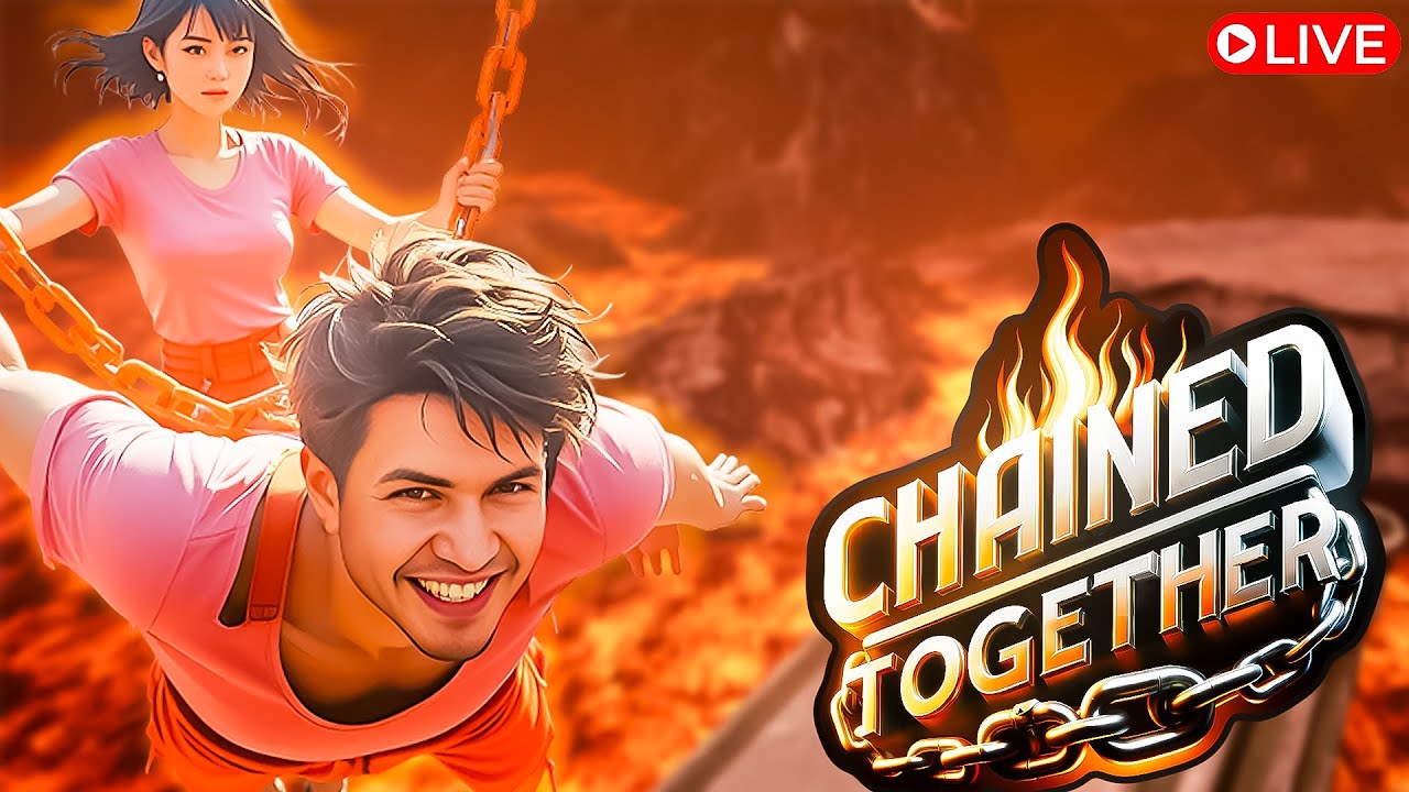 Chained Together LIVE: Co-op Challenge, Reactions & Chaos! 🎮 - YouTube
