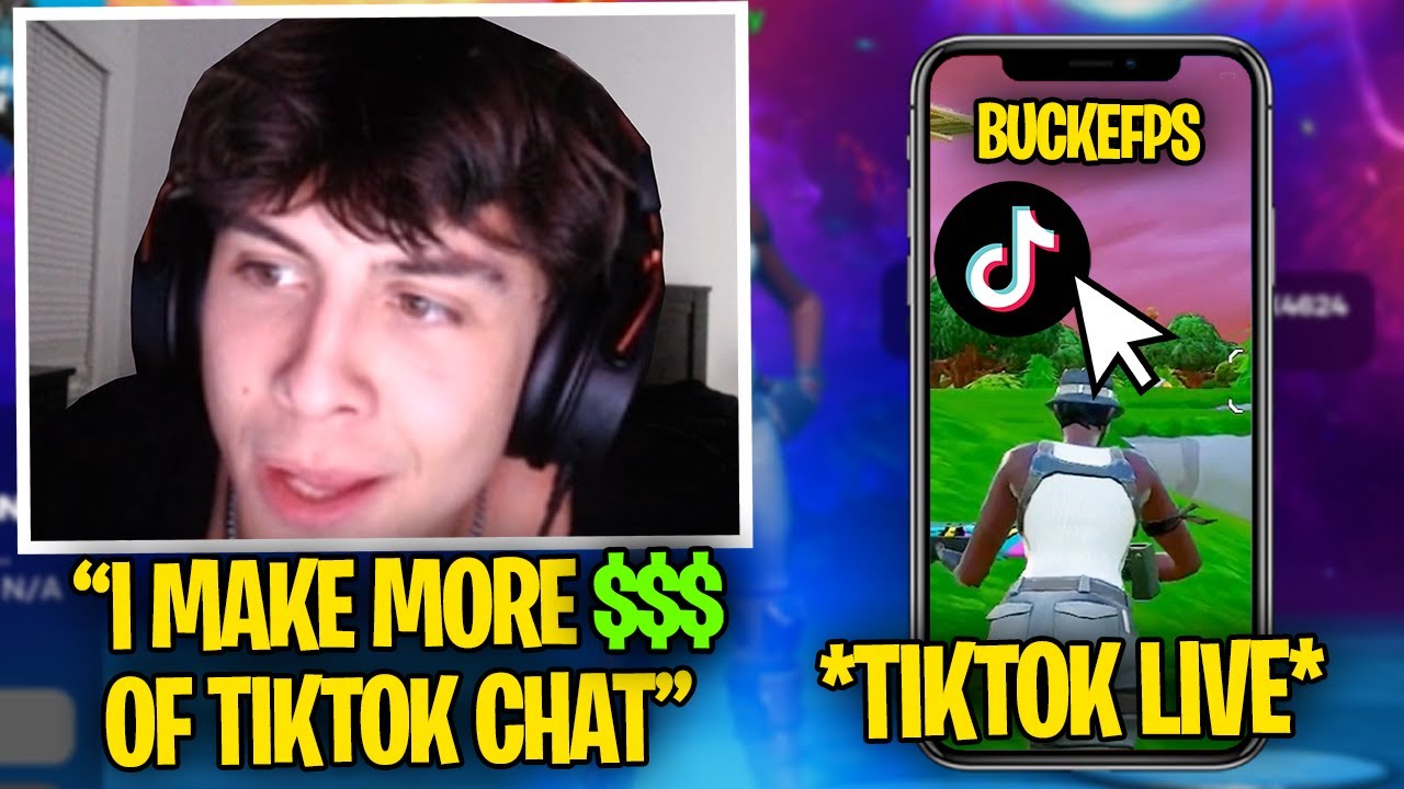 BuckeFPS STREAMS on TIKTOK for the FIRST TIME and gets HACKED on his ...