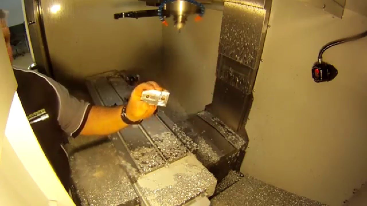 Autodesk HSM Machining on the HAAS Super Mini Mill 2 - YouTube