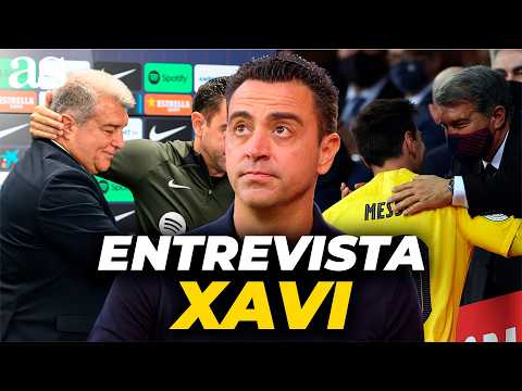 Lo MEJOR de la ENTREVISTA EXPLOSIVA de XAVI: la vuelta de MESSI y la traición de LAPORTA