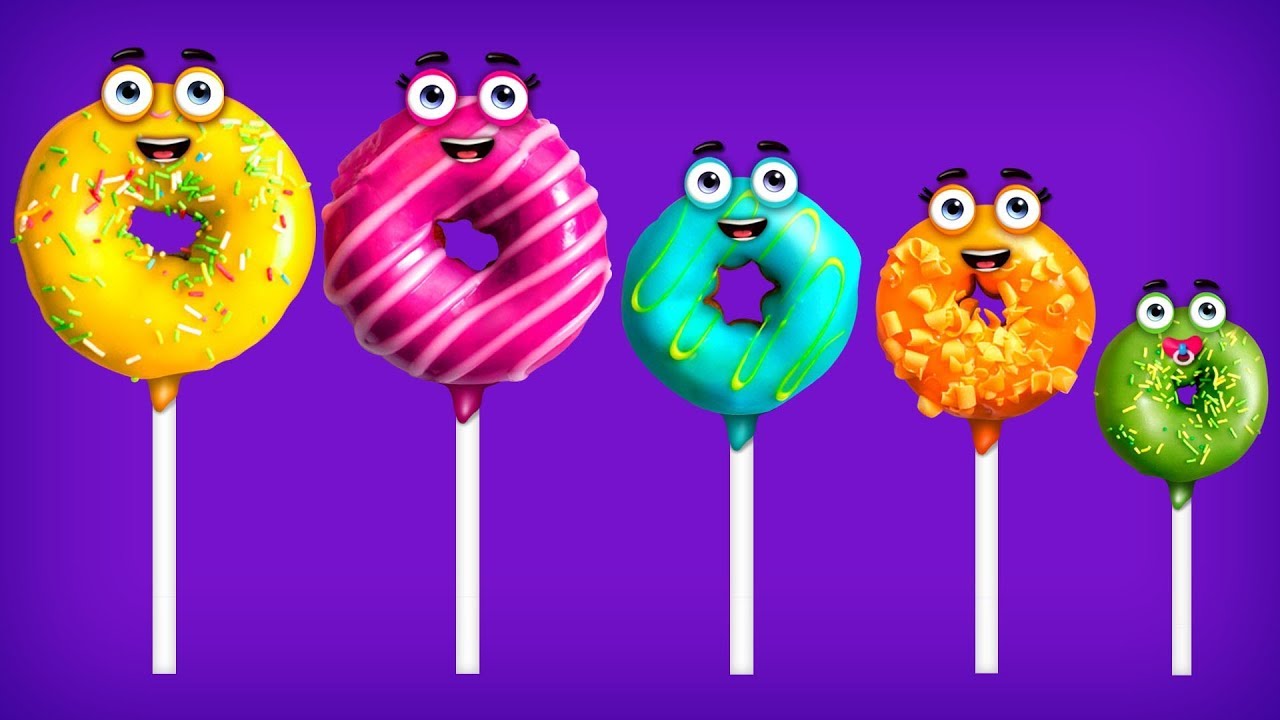 The Finger Family Donuts Family Nursery Rhyme | Donuts Finger Family ...