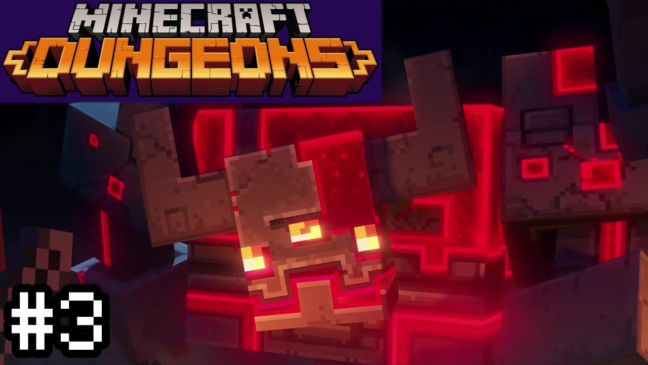 Minecraft Dungeons - The Terror in The Mines | Ep. 3 - YouTube