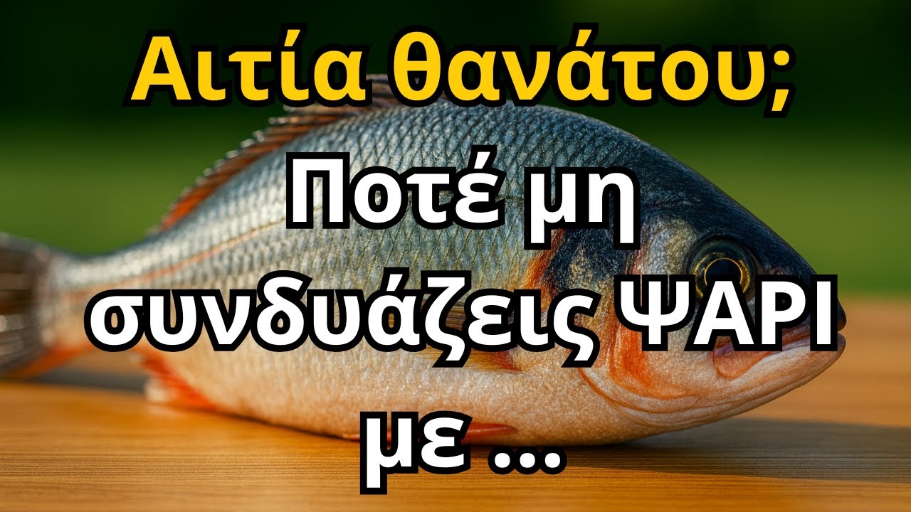 5 λάθη που μετατρέπουν ΤΟ ΨΑΡΙ σε δηλητήριο για το σώμα σου - YouTube