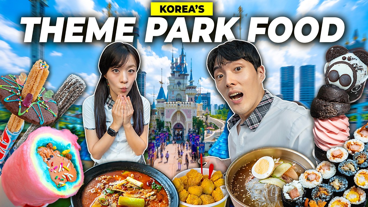 Theme Park in Korea Where People Dress in School Uniforms - YouTube