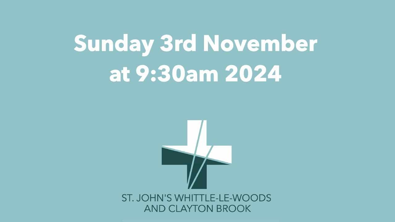 Sunday 3rd November 2024 9.30am - YouTube