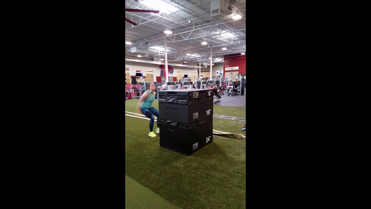 4 ft box jump - YouTube