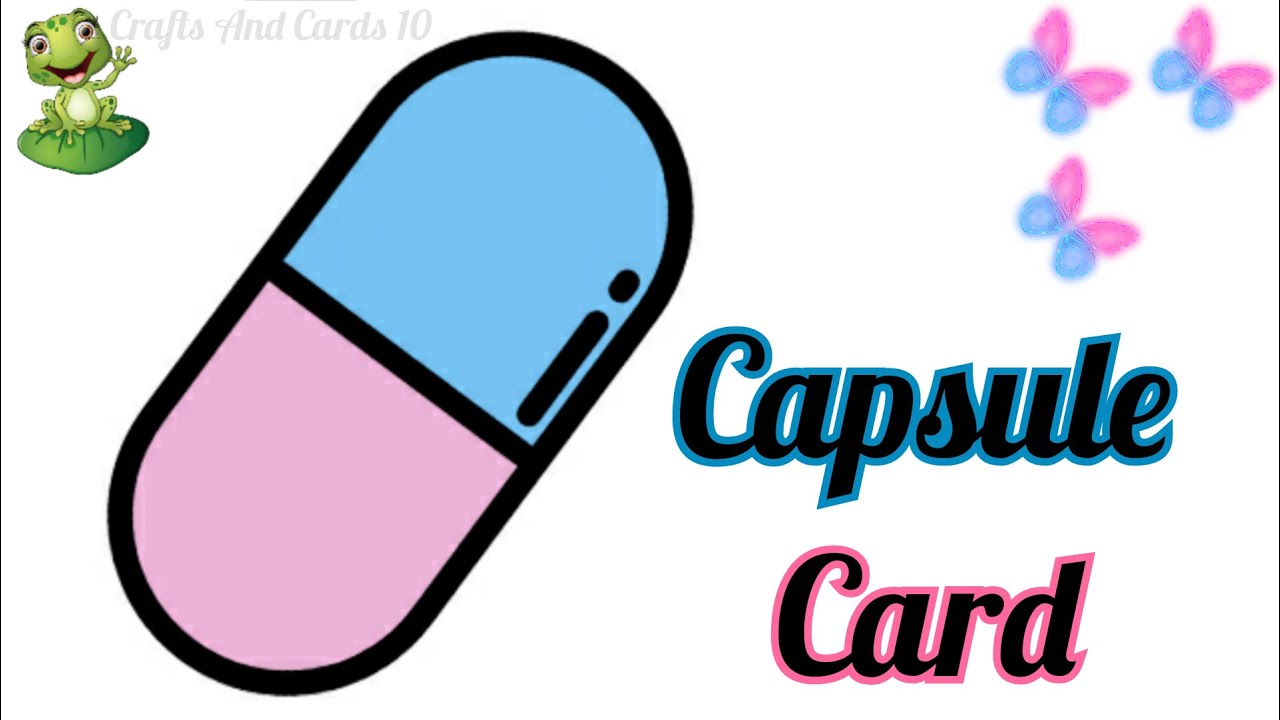 How to make paper capsule card|How to make handmade card,Paper card ...