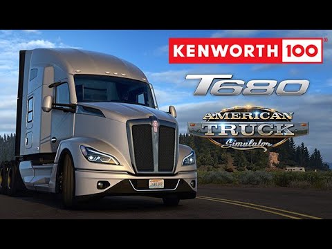 ATS Kenworth t680 edicion centenario - YouTube
