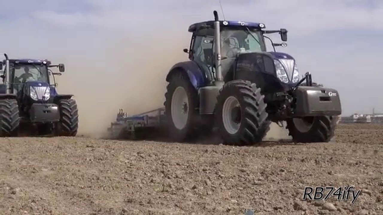 New Holland T7.270 & T7.210 Blue Power + 2 Fontana "The Kid ...