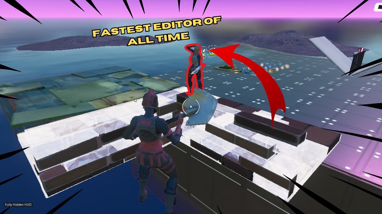 This is what it looks like to fight the FASTEST Editor in FORTNITE ...