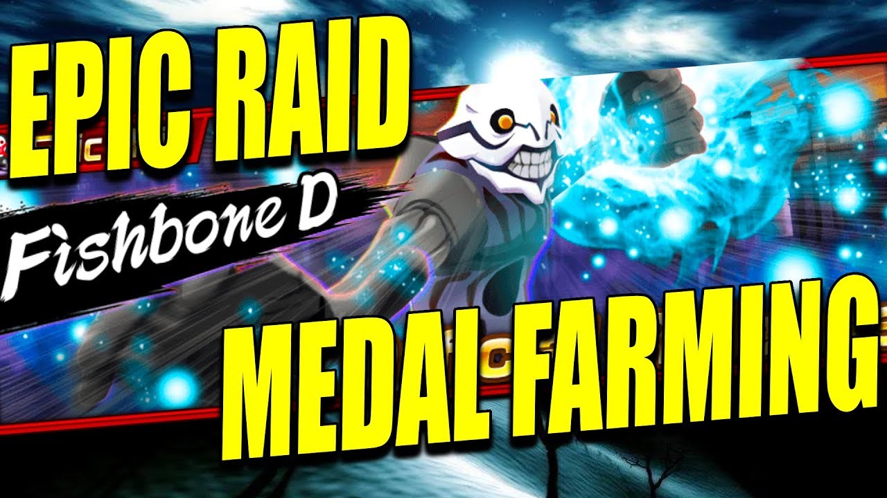 FISHBONE D EPIC RAID MEDAL FARMING Bleach Brave Souls - YouTube