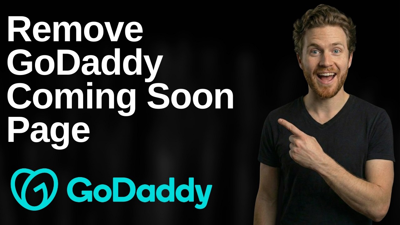 How To Remove GoDaddy Coming Soon Page (2026 Easy Guide) - YouTube