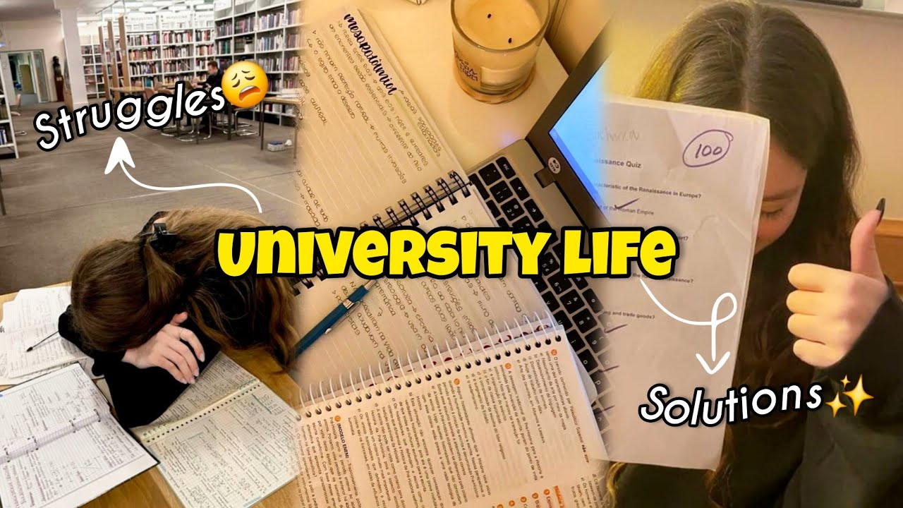 University Life Struggles & Solutions | How to Survive Student Life ...