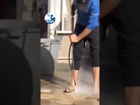 Mide bulandıran görüntüler; pizzayı bu tahtalardan yiyoruz