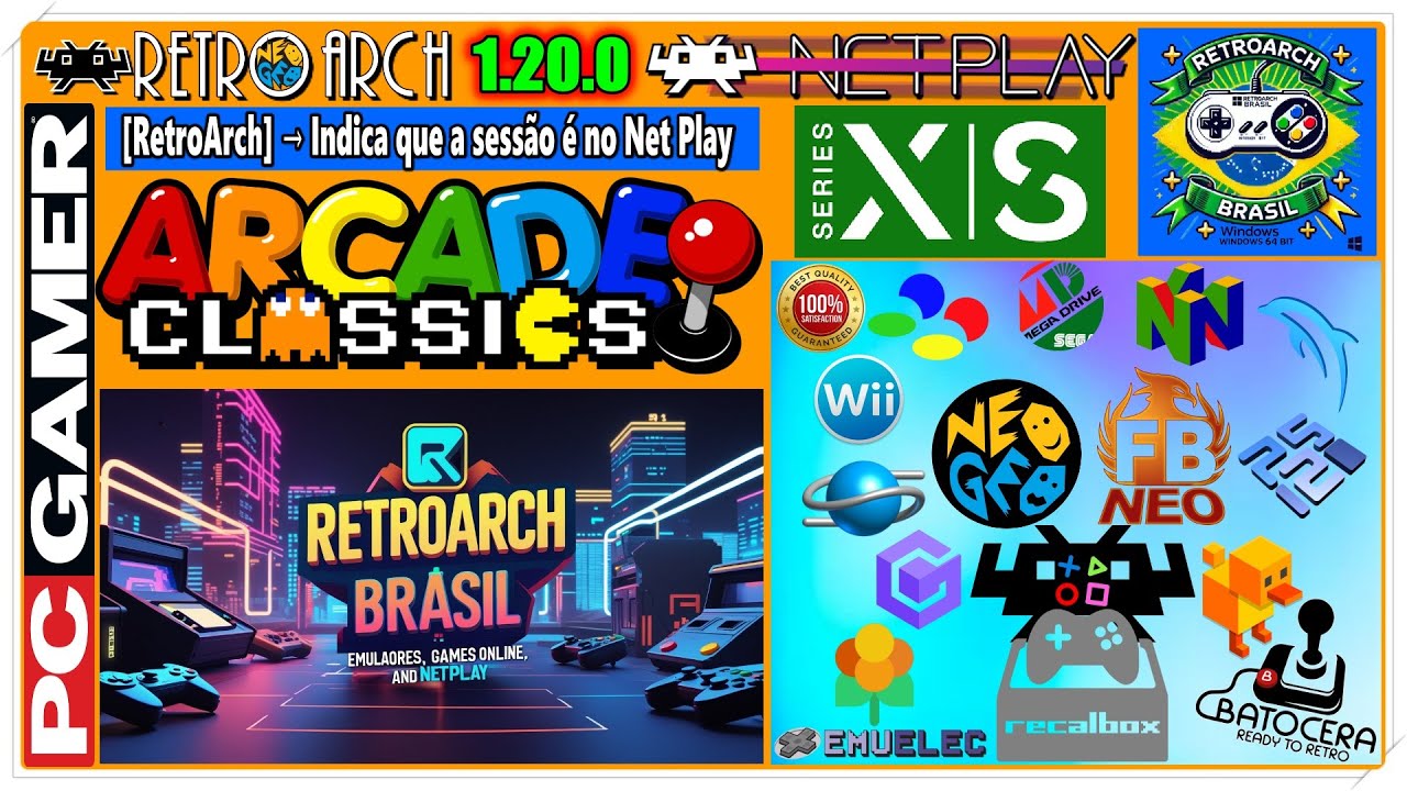 #horizontal Live RetroArch no Mundo do Netplay o melhor esta aqui - YouTube