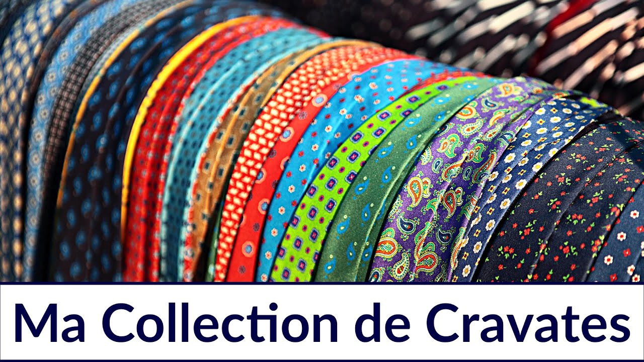 Ma collection de cravates : 9 marques de cravates de qualité - YouTube
