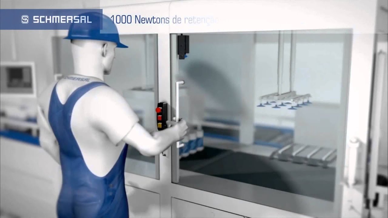 Schmersal - Apresentação da Chave de segurança com Travamento - AZM 300 ...