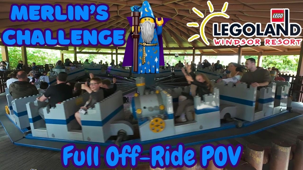 Merlin's Challenge Full Off-Ride POV at Legoland Windsor Resort - YouTube