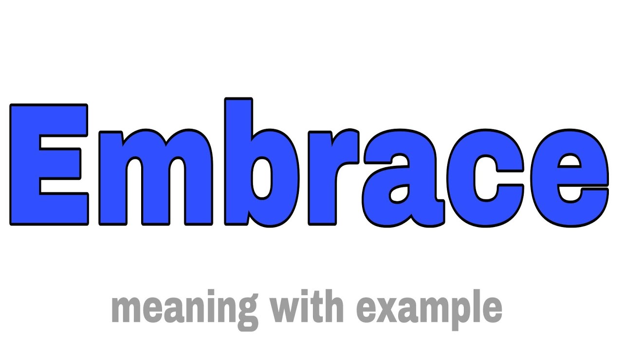 Embrace - meaning and example #english #vocabulary #learn #listening # ...