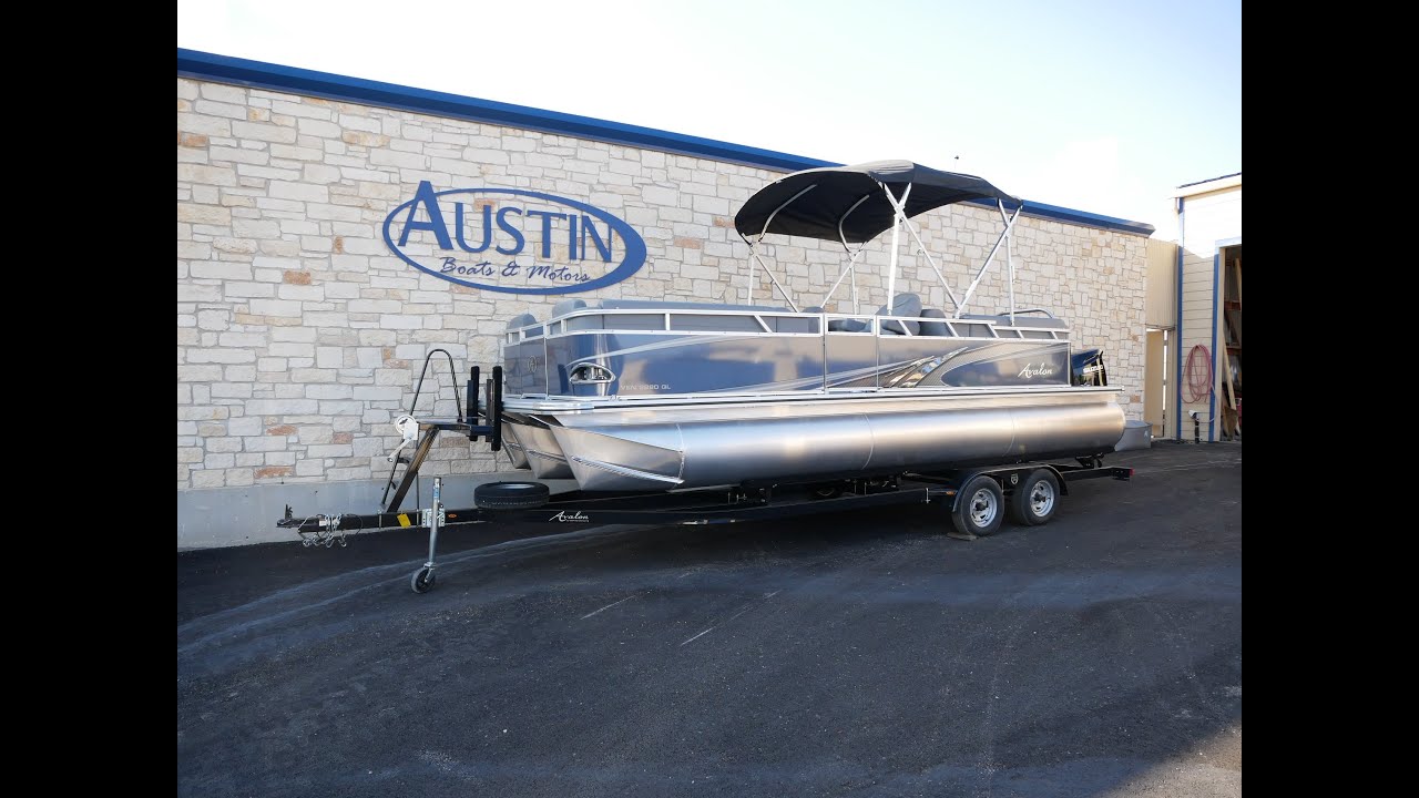 2022 Avalon 22 VEN QL-3 For Sale At Austin Boats & Motors - YouTube