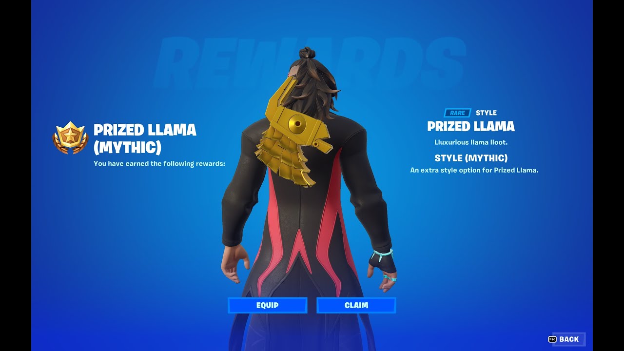 Rarest Backbling In Season 4 - YouTube