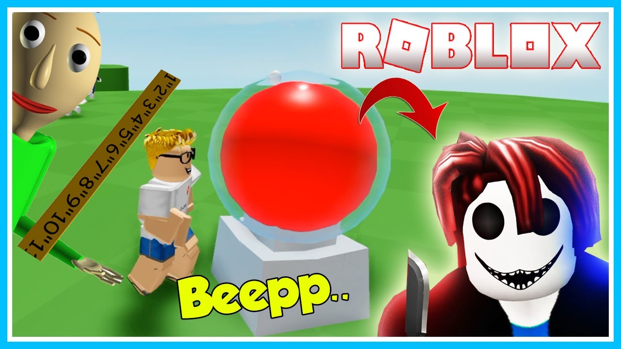 BANG CUPU PENCET TOMBOL TERLARANG ROBLOX!! BAKON KIAMAT DATANG?! - YouTube