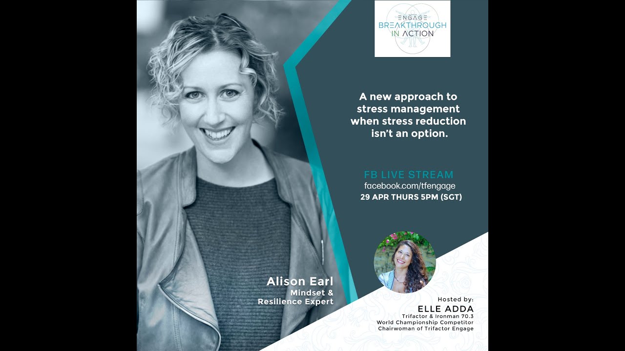STRESS BETTER- with Alison Earl and Elle Adda - YouTube