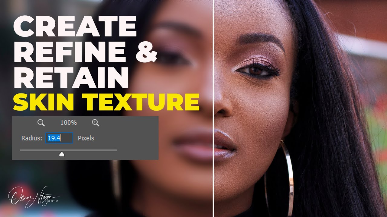 PHOTOSHOP TUTORIAL: How to create Extremely realistic skin texture (The ...