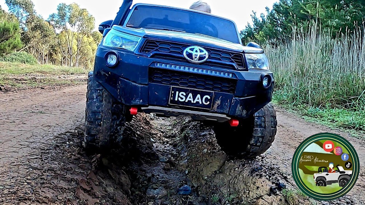 Exploring in the mini Hilux Rugged 4x4 - YouTube