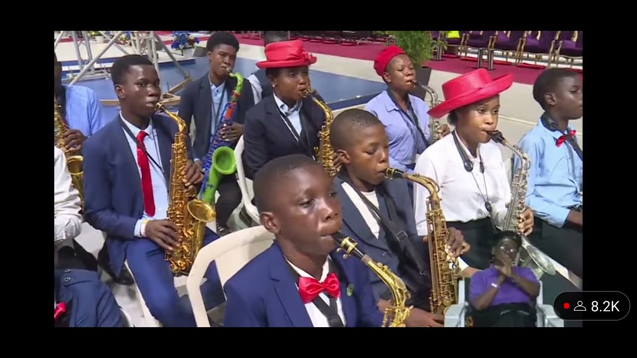 You are my rod of fire hymn || RCCG Mass Choir || Pastor Adeboye ...