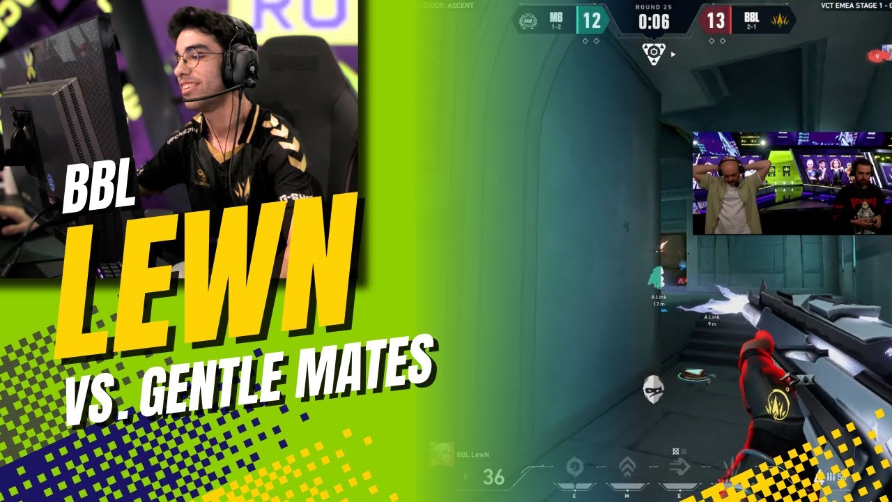 Casters React To BBL LewN ACE In Overtime Against M8 | VCT EMEA 2025 - YouTube