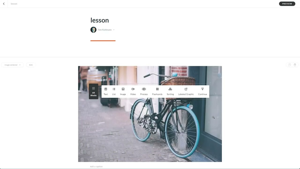Community Answer: Create a divider after the continue button in Rise ...