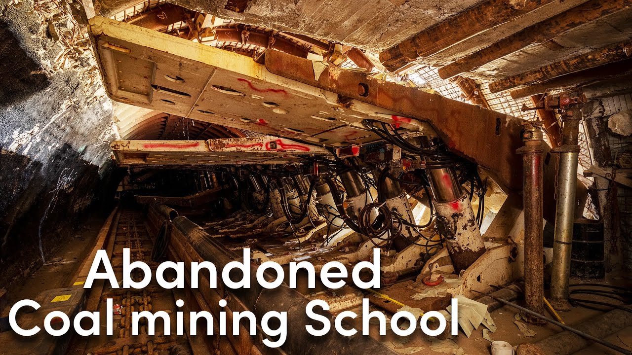 Exploring an Abandoned Coal Miners School - Last of its kind - YouTube