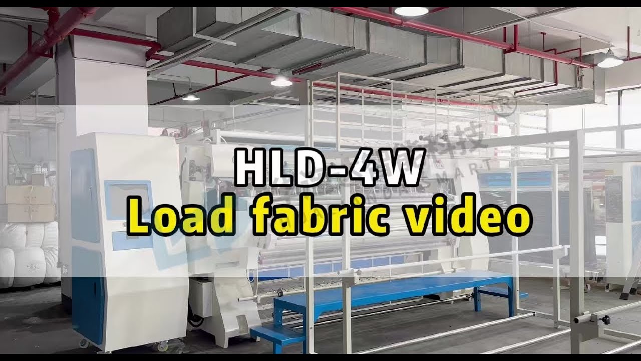 Hualianda machinery （hld-4w loading fabric video） - YouTube