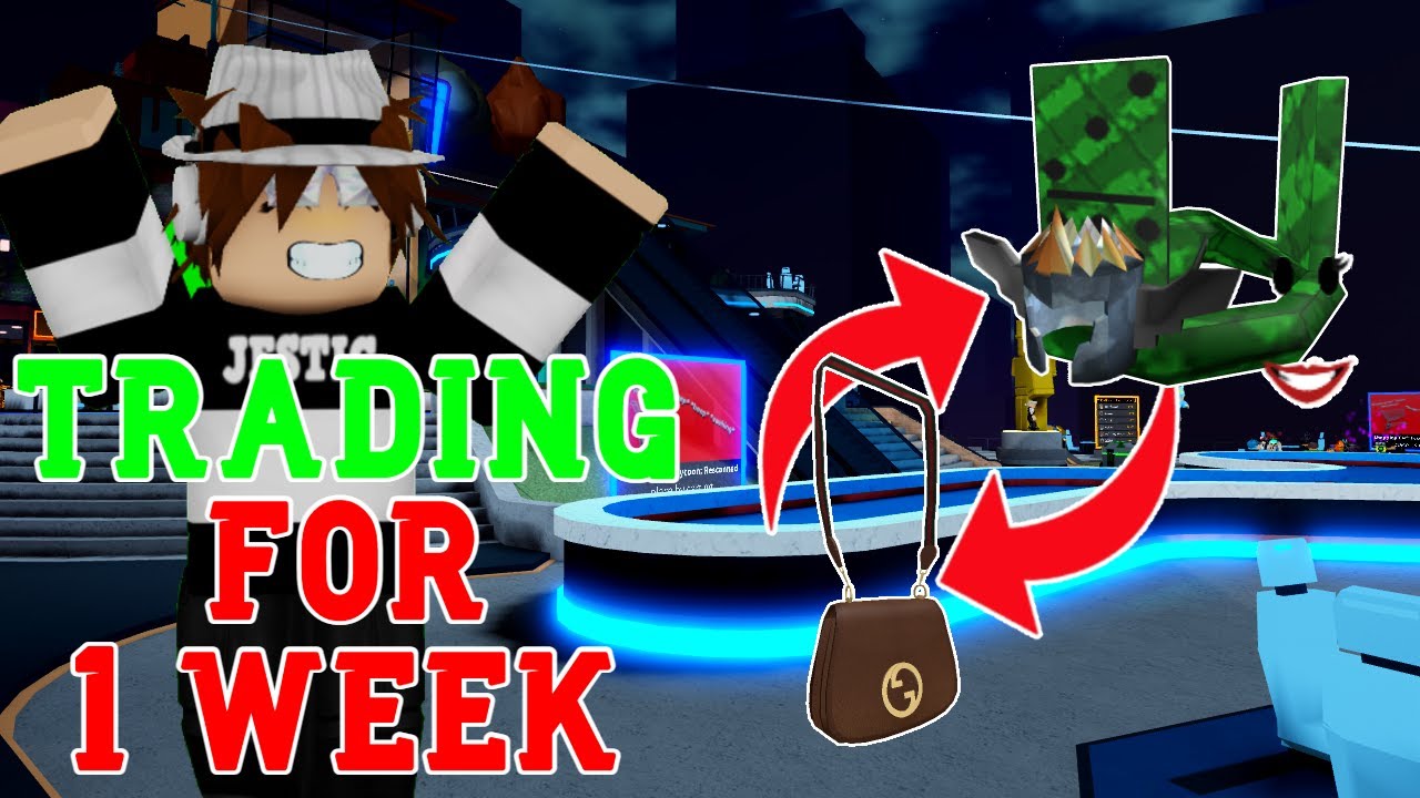 1 WEEKS Worth Of Roblox Trading - YouTube