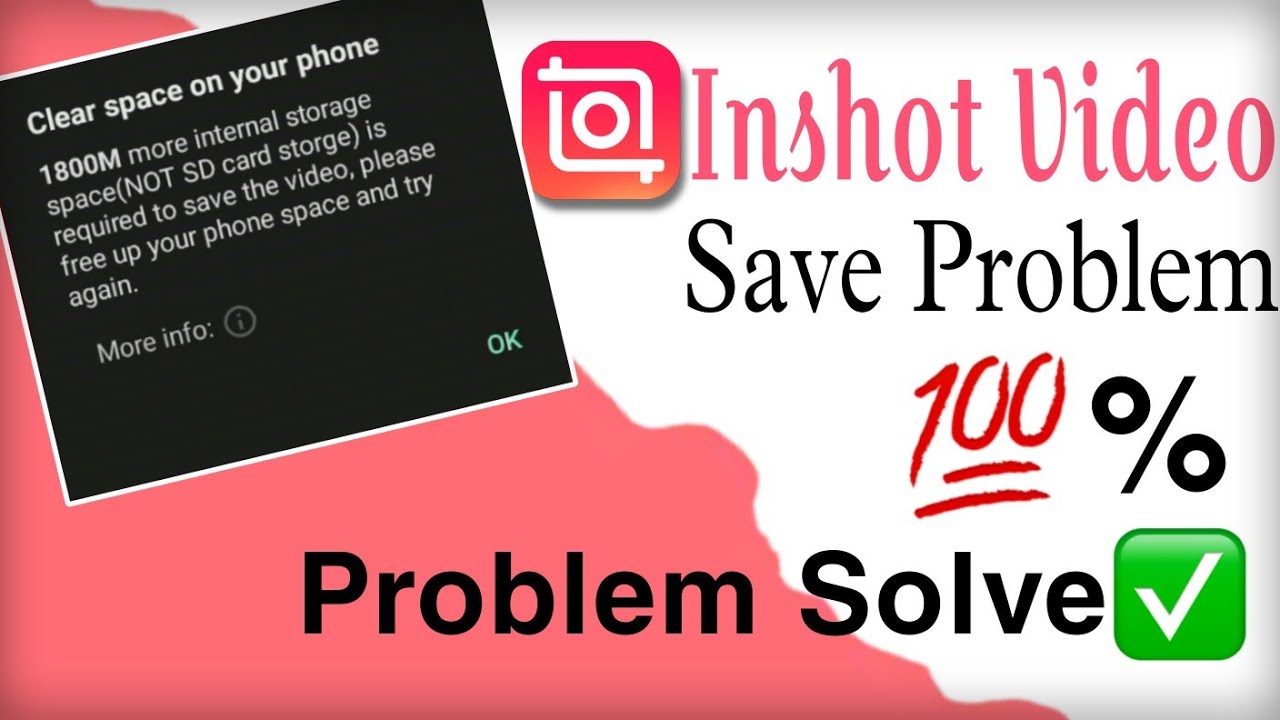 Clear Space On Your Phone⚠️||Inshot SD Card Problem🤯|| @techbymanisha # ...